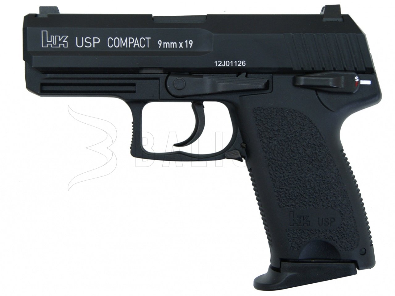 AirSoft pistole Heckler&Koch USP Compact GAS | Zbrane-vzduchovky.cz