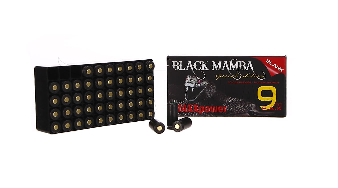 Startovací náboje Pobjeda Black Mamba 9mm pistole 50ks | Zbrane ...
